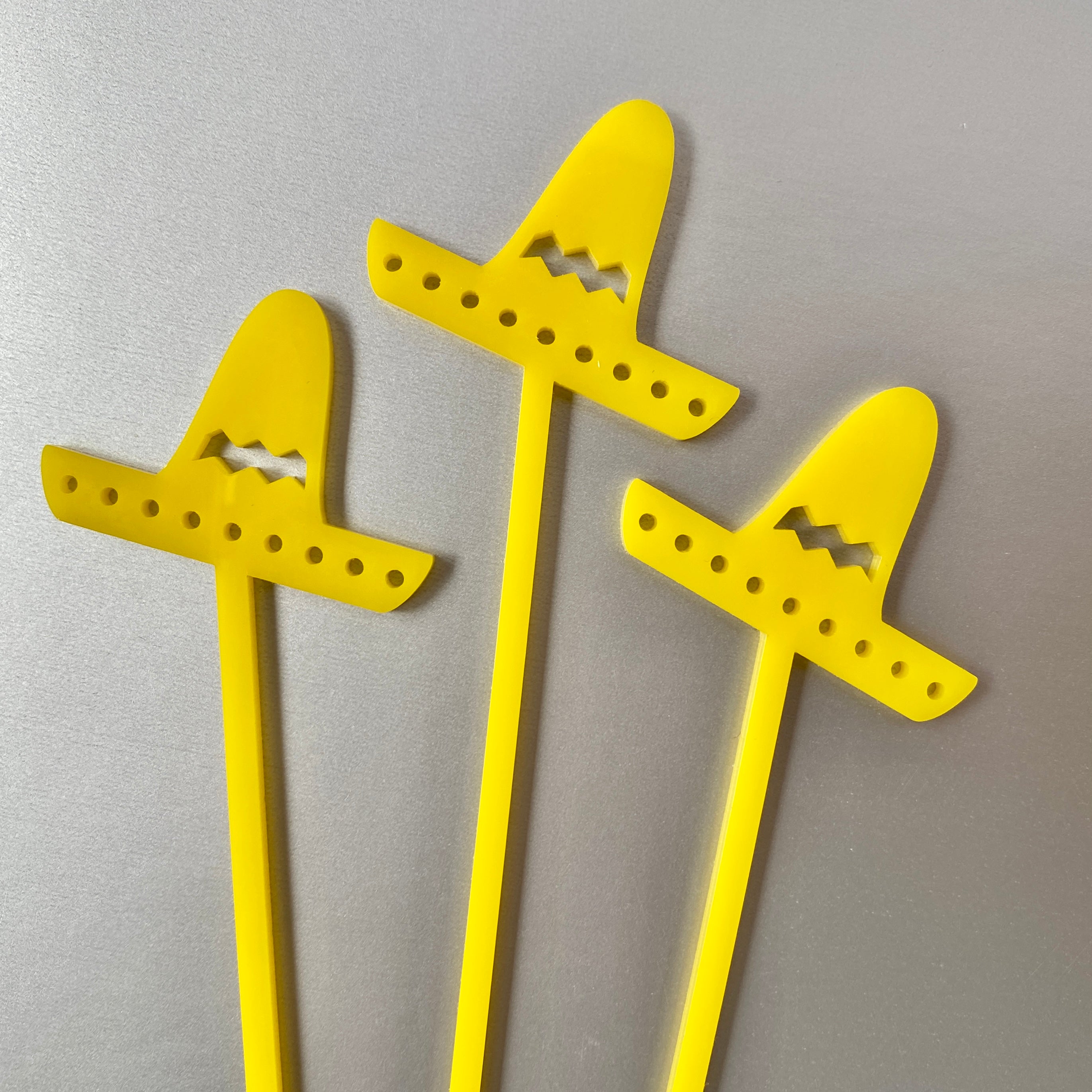 Sombrero Final Fiesta Stir Sticks – Atomic Kraftworks
