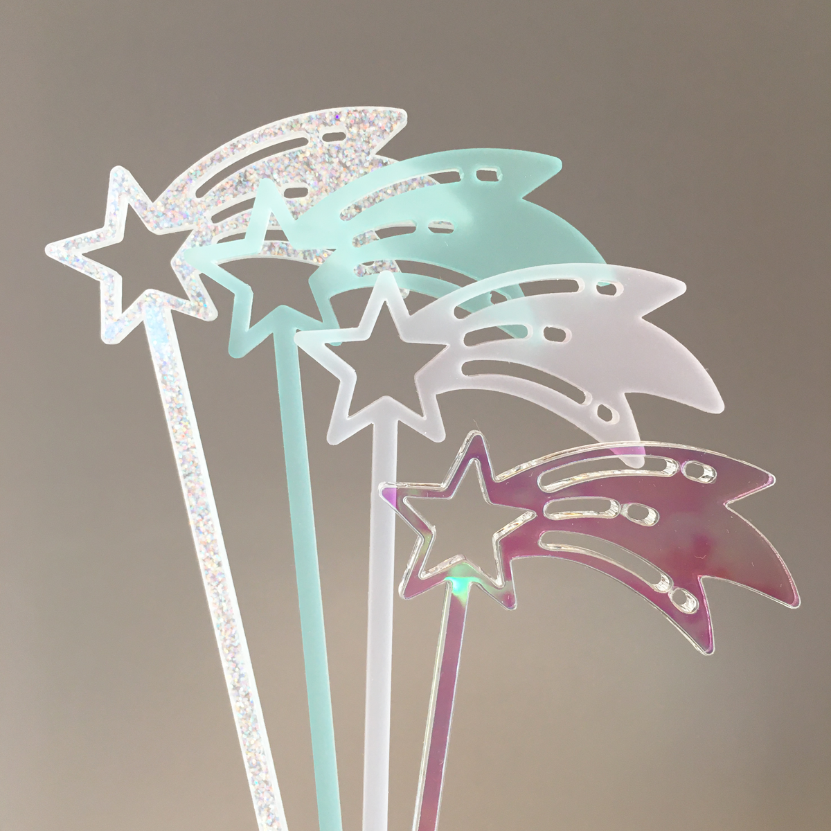 Shooting Star Stir Sticks – Atomic Kraftworks